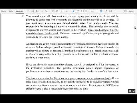 BUL 3320 Syllabus - Week 1