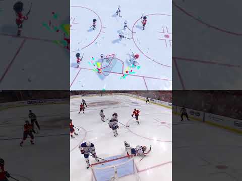 Oh what a PASS! π€© #hockeyverse