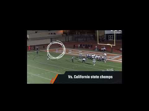 Jamil Kassab #5 Film CIF San Diego D2 Championship Game 2022 Ramona Bulldogs Vs Granite Hills Eagles