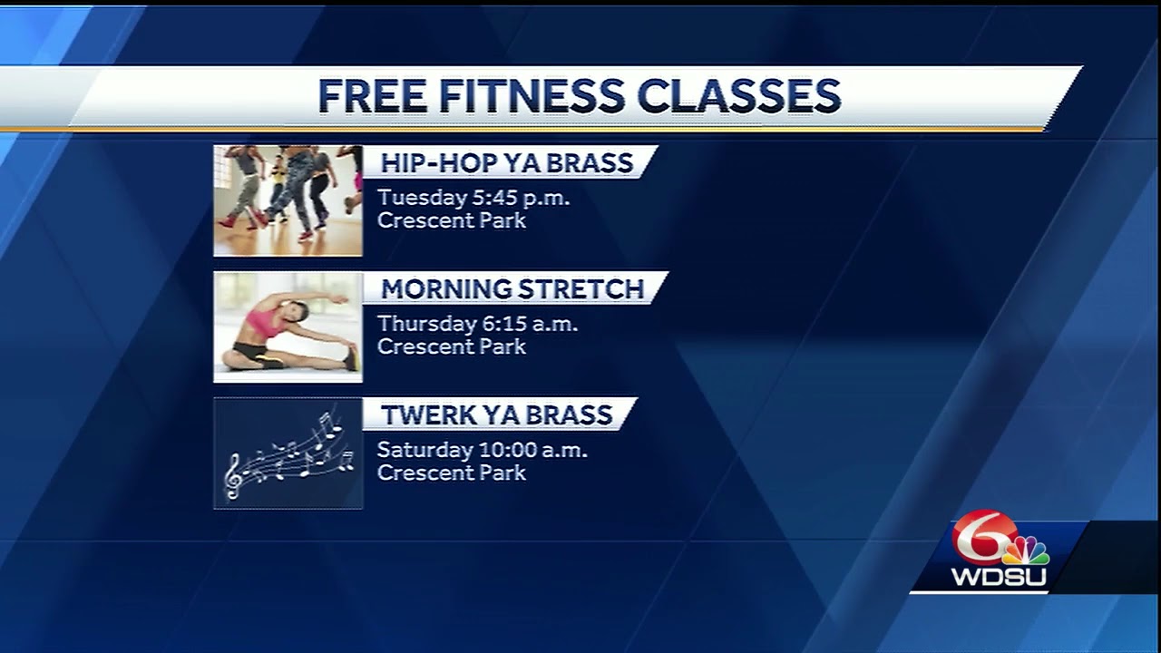 Get in shape with free fitness classes at Crescent Park