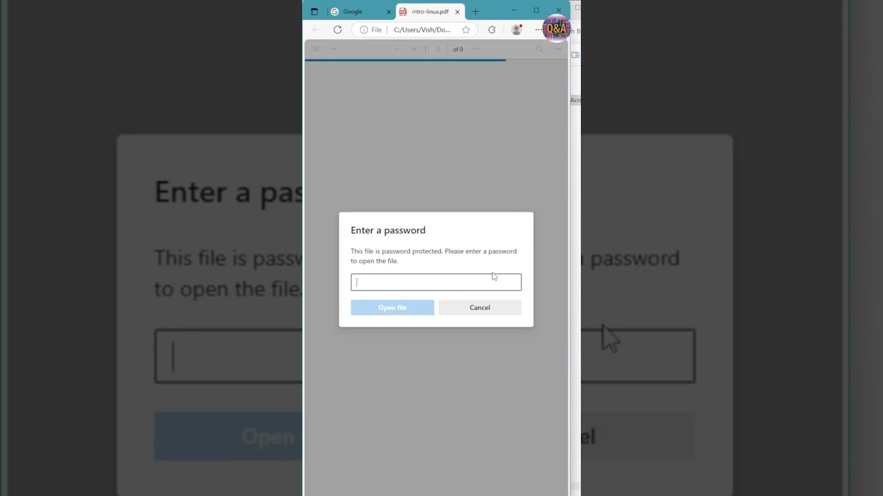 How to remove password from PDF file