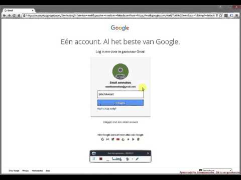 Inloggen gmail