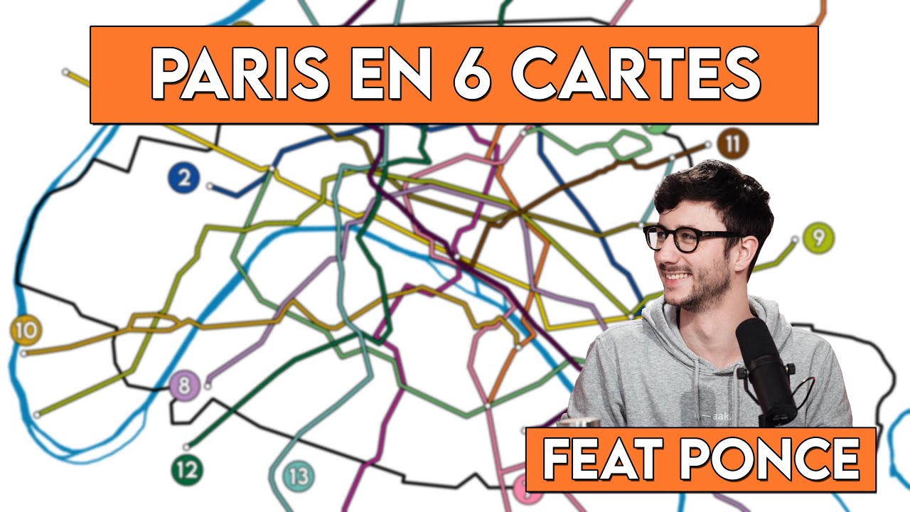 6 CARTES SUR PARIS ! (feat @Poncefleur)