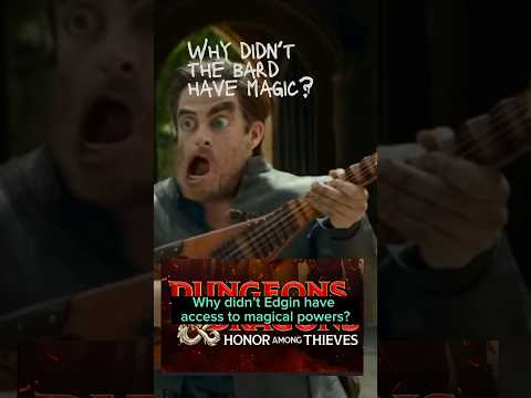 Should the BARD Character ALWAYS have access to Magic? #dnd #shorts