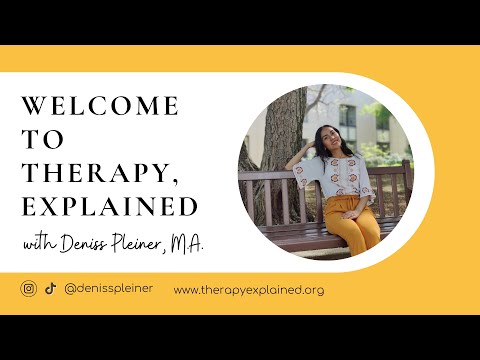 Welcome to Therapy, Explained with Deniss Pleiner BIPOC Mental Health Advocate &Speaker