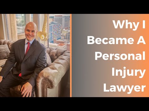 Why I Became a Personal Injury Lawyer - Ron Miller