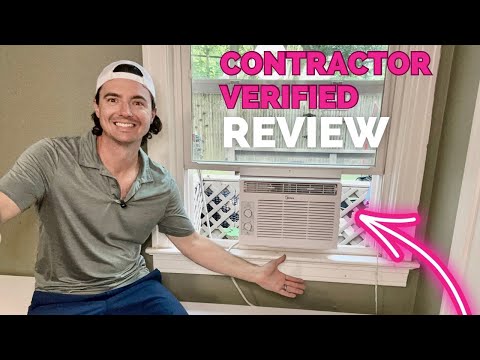 Midea 5,000BTU Window Air Conditioner CONTRACTOR VERIFIED REVIEW!!