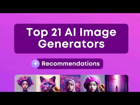 Top 21 AI Image Generators #ai #reels #generativeai #machinelearning
