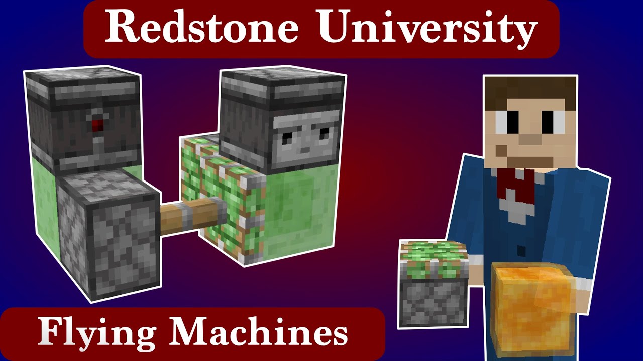 Redstone University: Flying Machines!