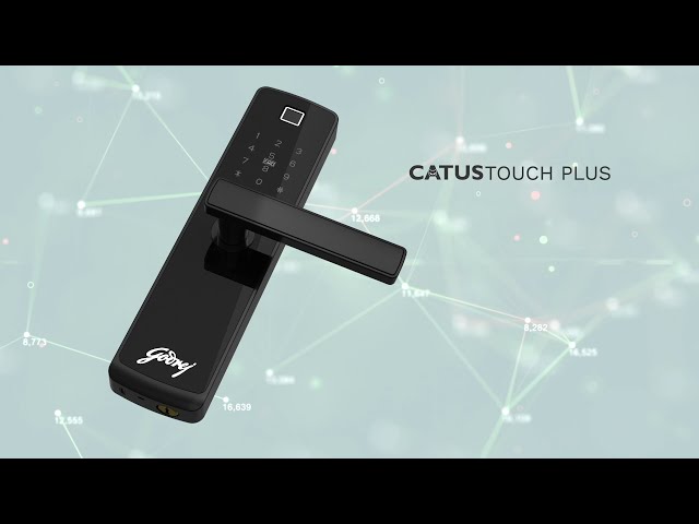 Digital Door Lock - Godrej Catus Touch Plus Digital Mortise Door Lock Distributor / Channel ...