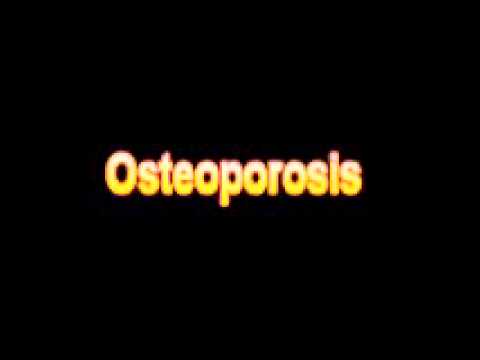 What Is The Definition Of Osteoporosis
