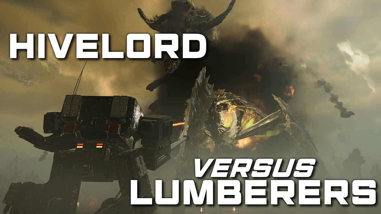 HIVELORD VS LUMBERERS! | Helldivers 2
