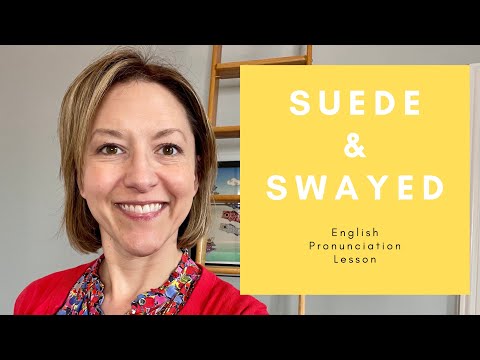 How to Pronounce SWAYED & SUEDE - American English Homophone Pronunciation Lesson