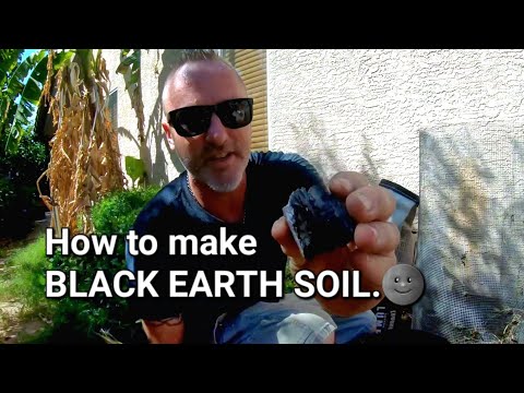 Make bio-char, black earth soil, Terra preta!