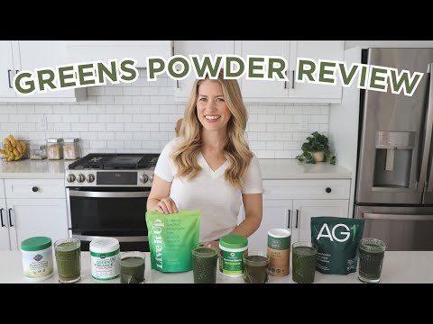 Best Greens Powders - Dietitian’s Taste Test and Review!