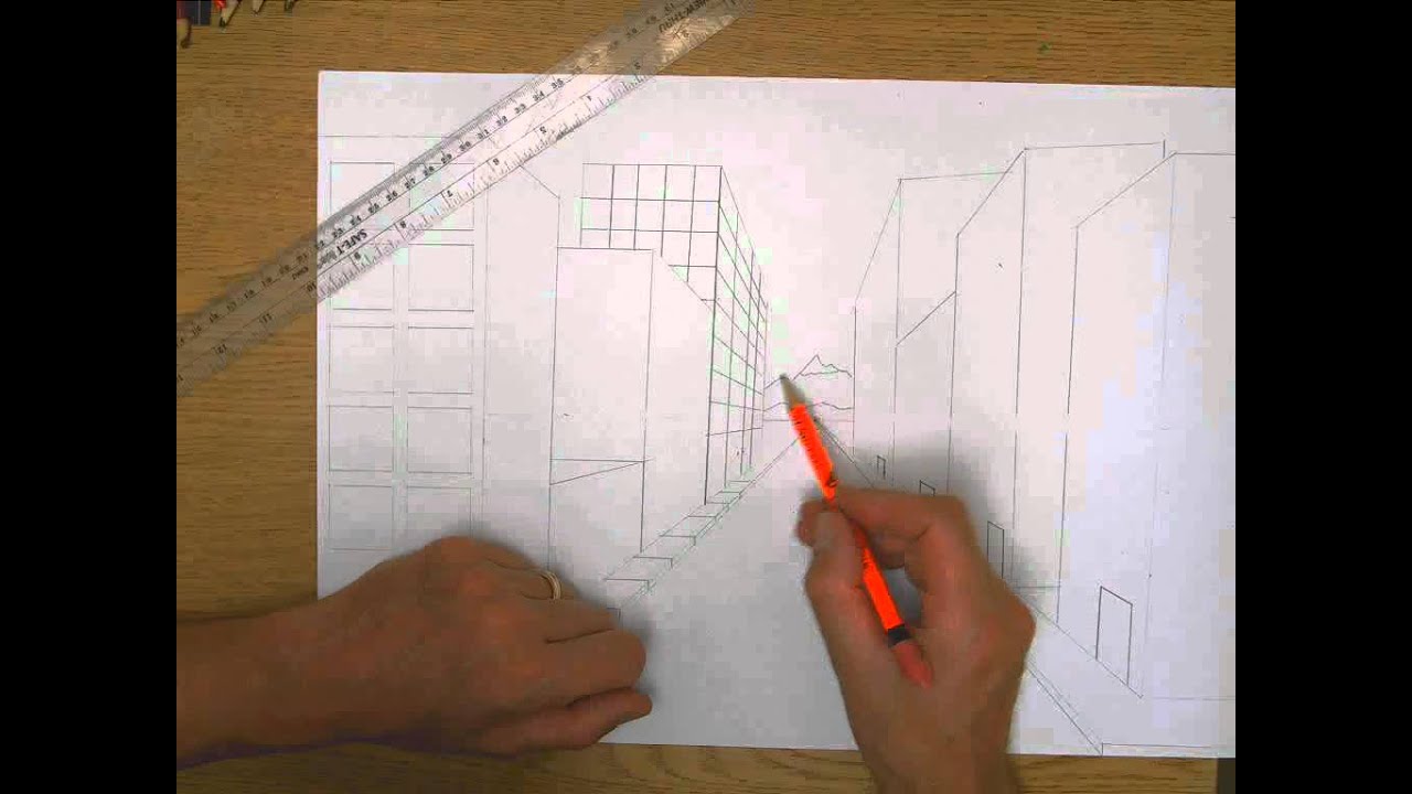 one point perspective part 1-1