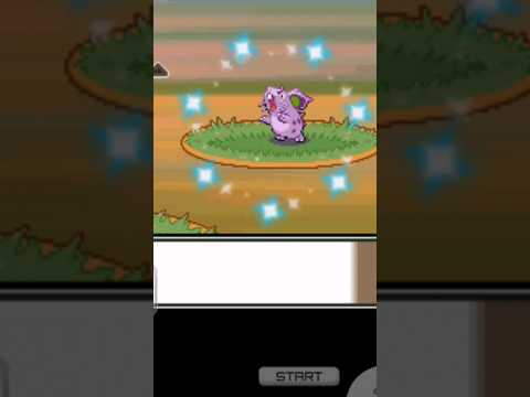 Pokemon Platinum Pokeradar Shiny Nidoran Female!