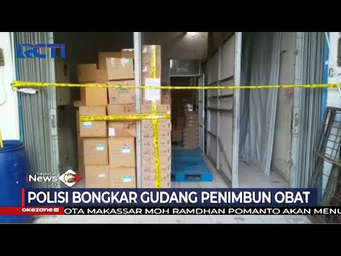 Gudang Penimbun Ratusan Jenis Obat Penderita COVID-19 Dibongkar Petugas #SIP 13/07