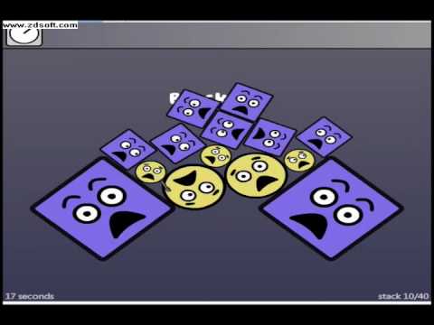 Balance the shapes in Super Stacker 3 | Arcade Games