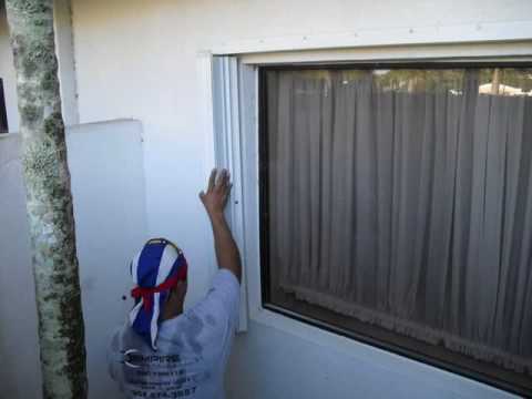 How to install Accordion Hurricane Shutters