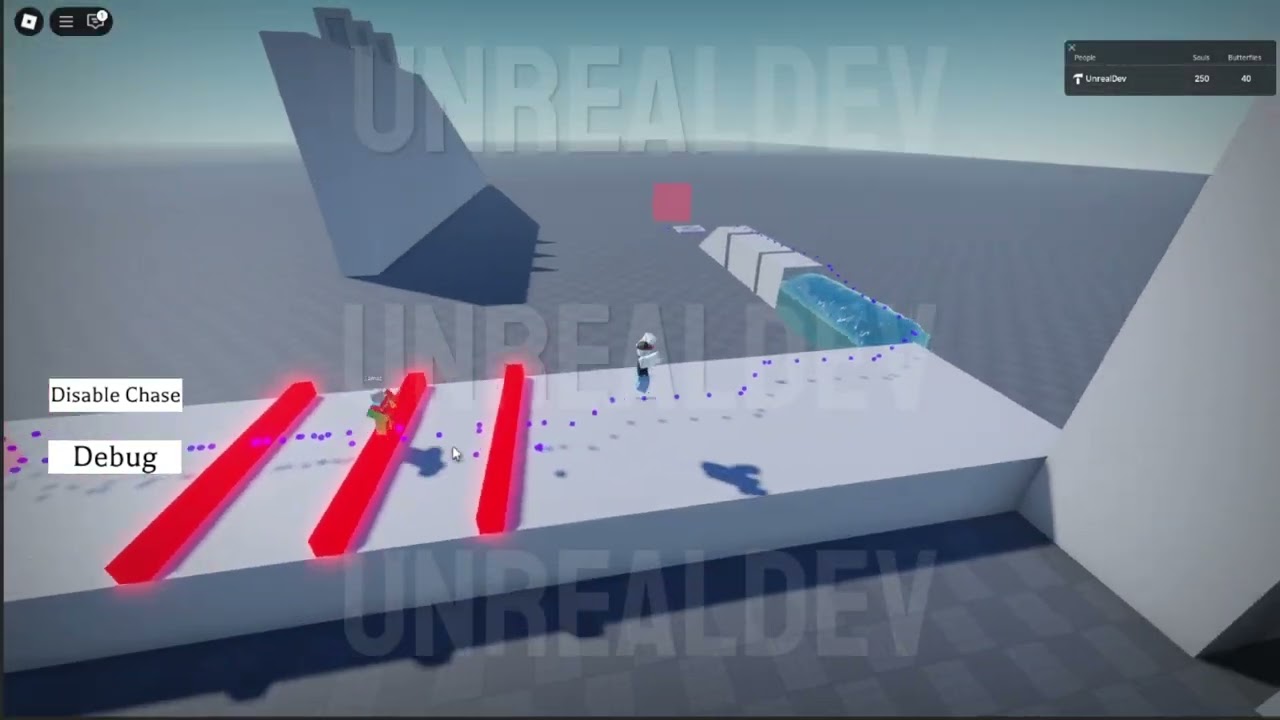 Advanced AI Pathfinding With Breaking Doors Function DEMO