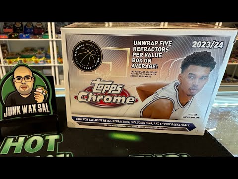 2023-24 Topps Chrome Basketball Blaster Box
