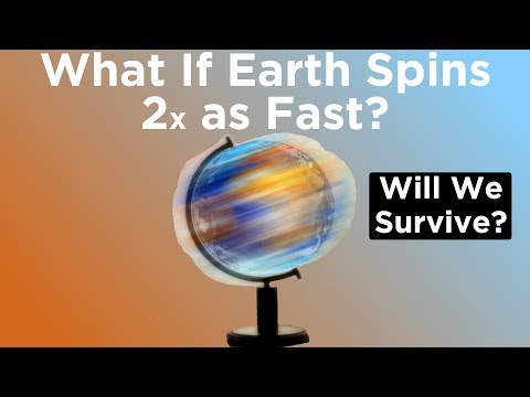 What Would Happen if The World Started Spinning Twice as Fast?