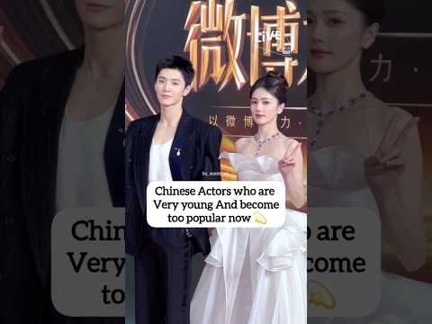YOUNG Chinese Actors Taking OVER Hollywood! #youtubeshorts #zhaolusi