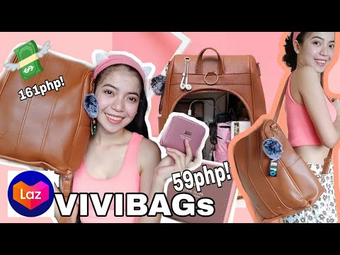 MURANG BAG SA LAZADA!!!✨| UNBOXING 2WAYUSE ELEGANT VIVIBAGs | Celine C.