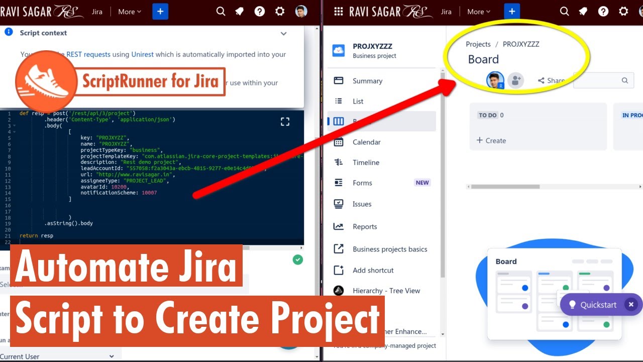 Scriptrunner for Jira Cloud - Create Project