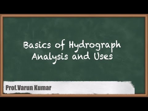 Basics of Hydrograph Analysis and Uses - Hydrograph Analysis - GATE ...