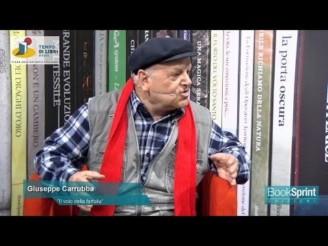 Giuseppe Carrubba dalla fiera dell'editoria di Milano "Tempo di libri"