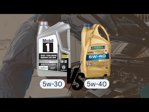 Oil Mix-Up: Can You Use 5W30 and 5W40 Together?