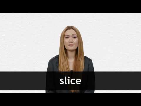 How to pronounce SLICE in American English