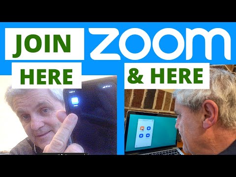 Join a Zoom Meeting from Laptop AND Mobile