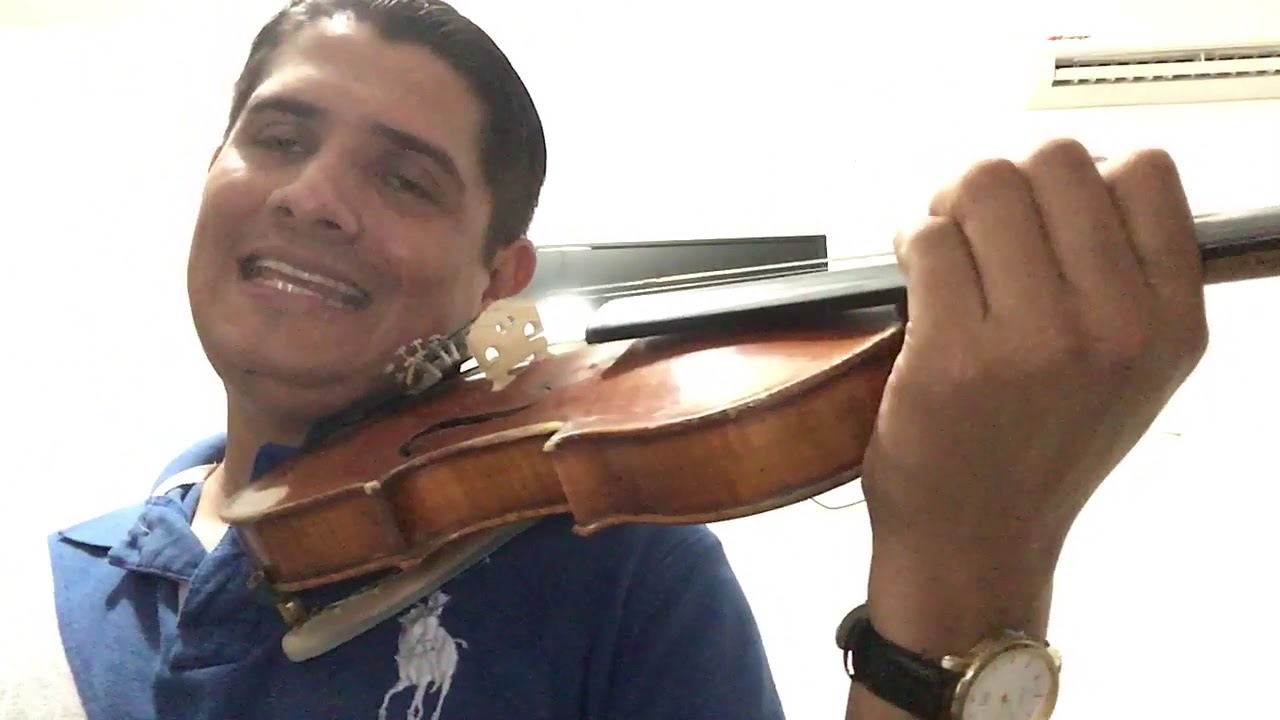 Violín tutoríal  ( que chulada de mujer)