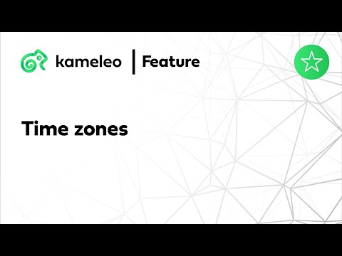 Time zones | Kameleo