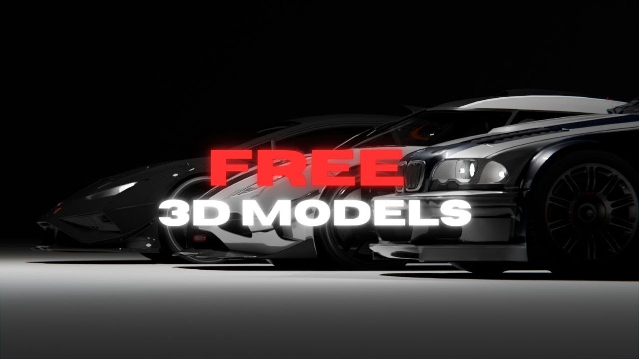 Find FREE 3D Car Models for Blender