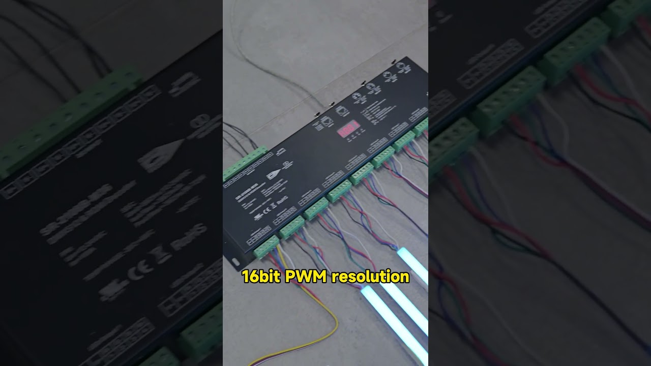 Ultra-Pro 36CH RDM DMX512 Decoder #Stage Light Show