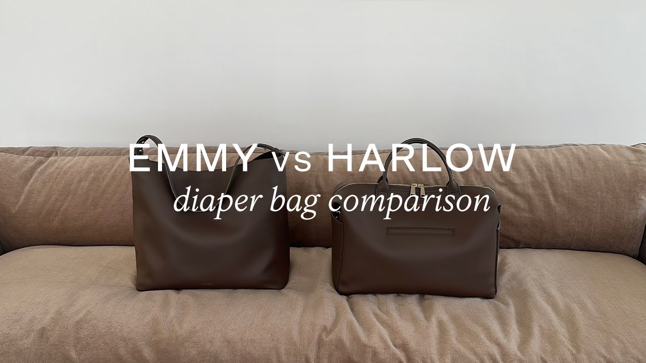 Emmy vs Harlow Diaper Bag Comparison