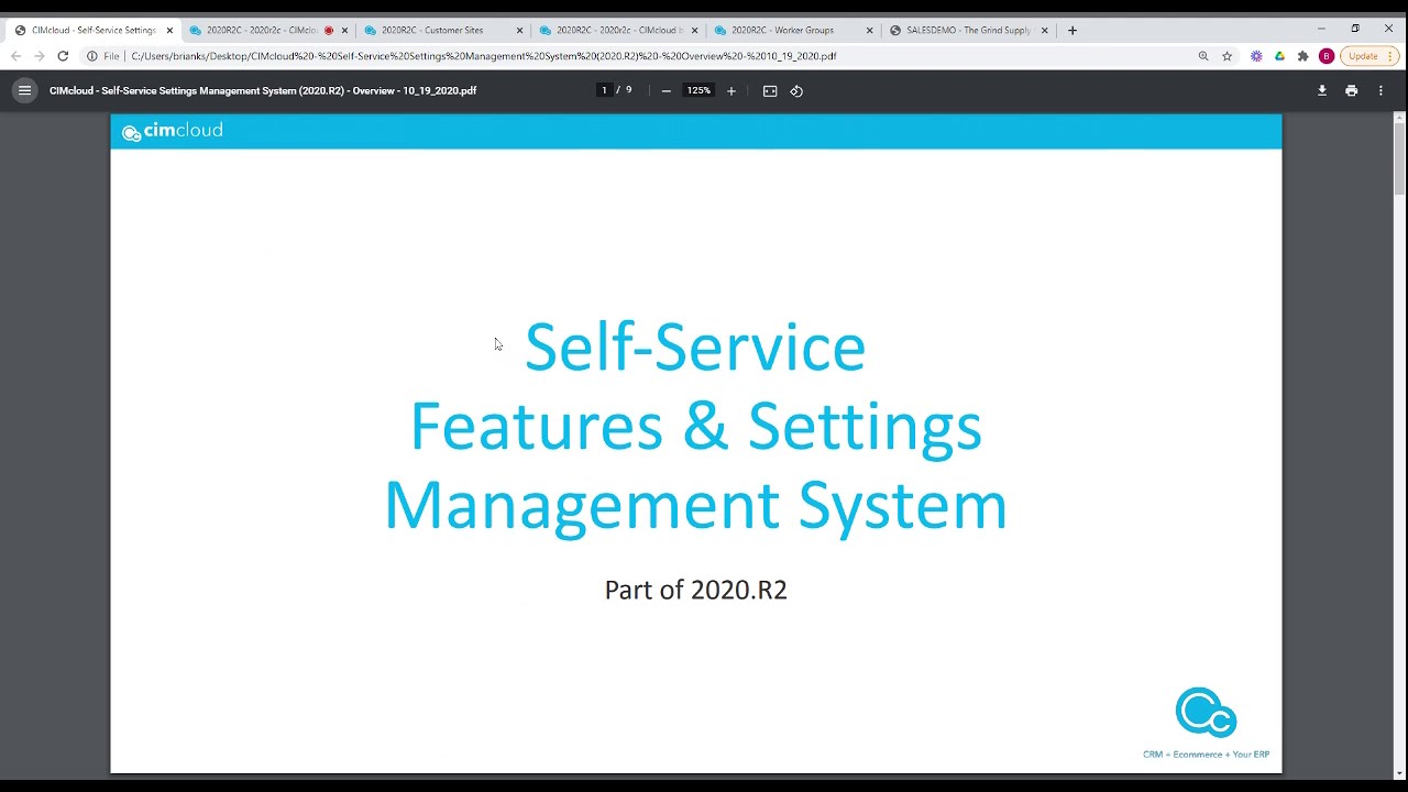 Features and Settings Management System Overview