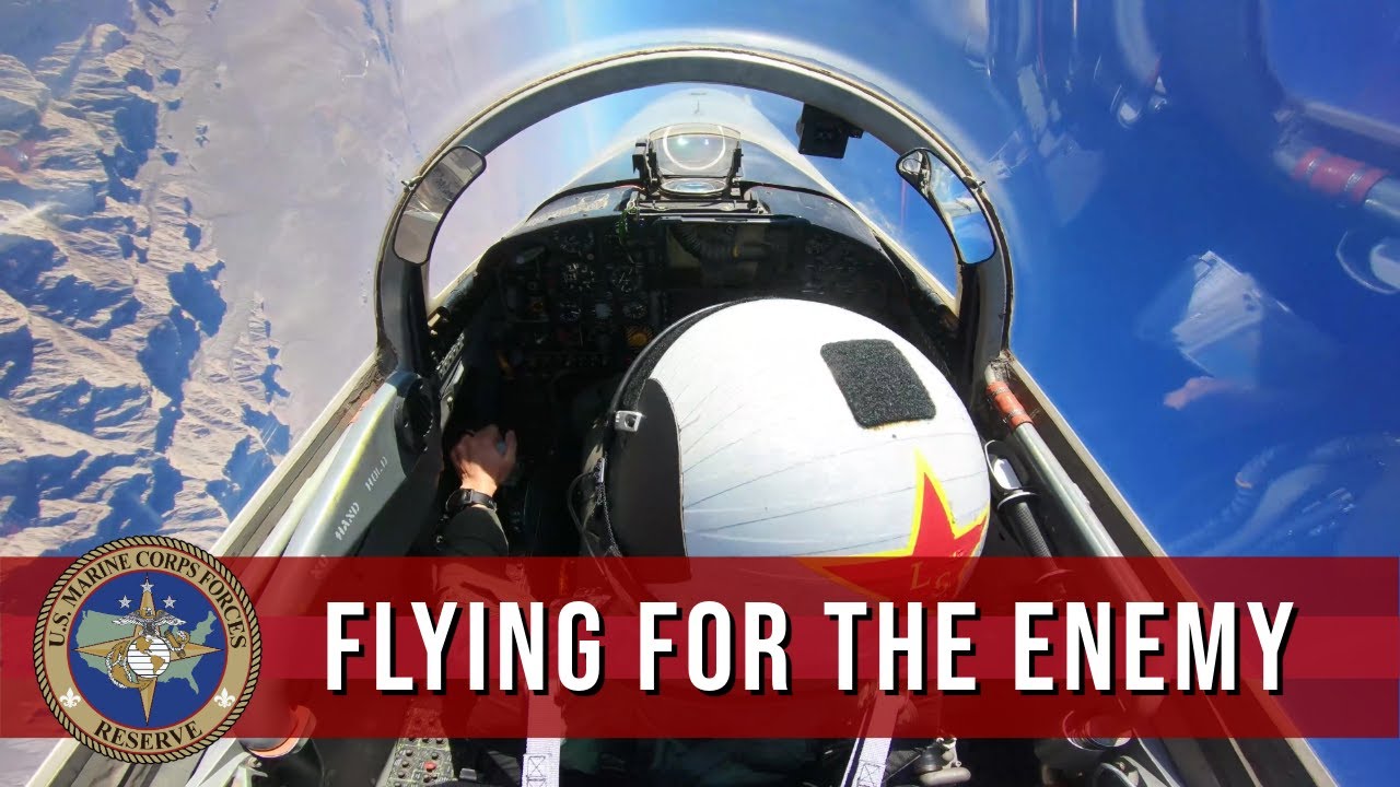 Marine Corps Reserve adversary pilots fly the F-5N Tiger II to sharpen air combat readiness