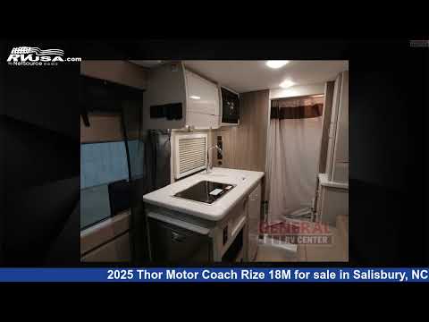 Amazing 2025 Thor Motor Coach Rize 18M Class B RV For Sale in Salisbury, NC | RVUSA.com