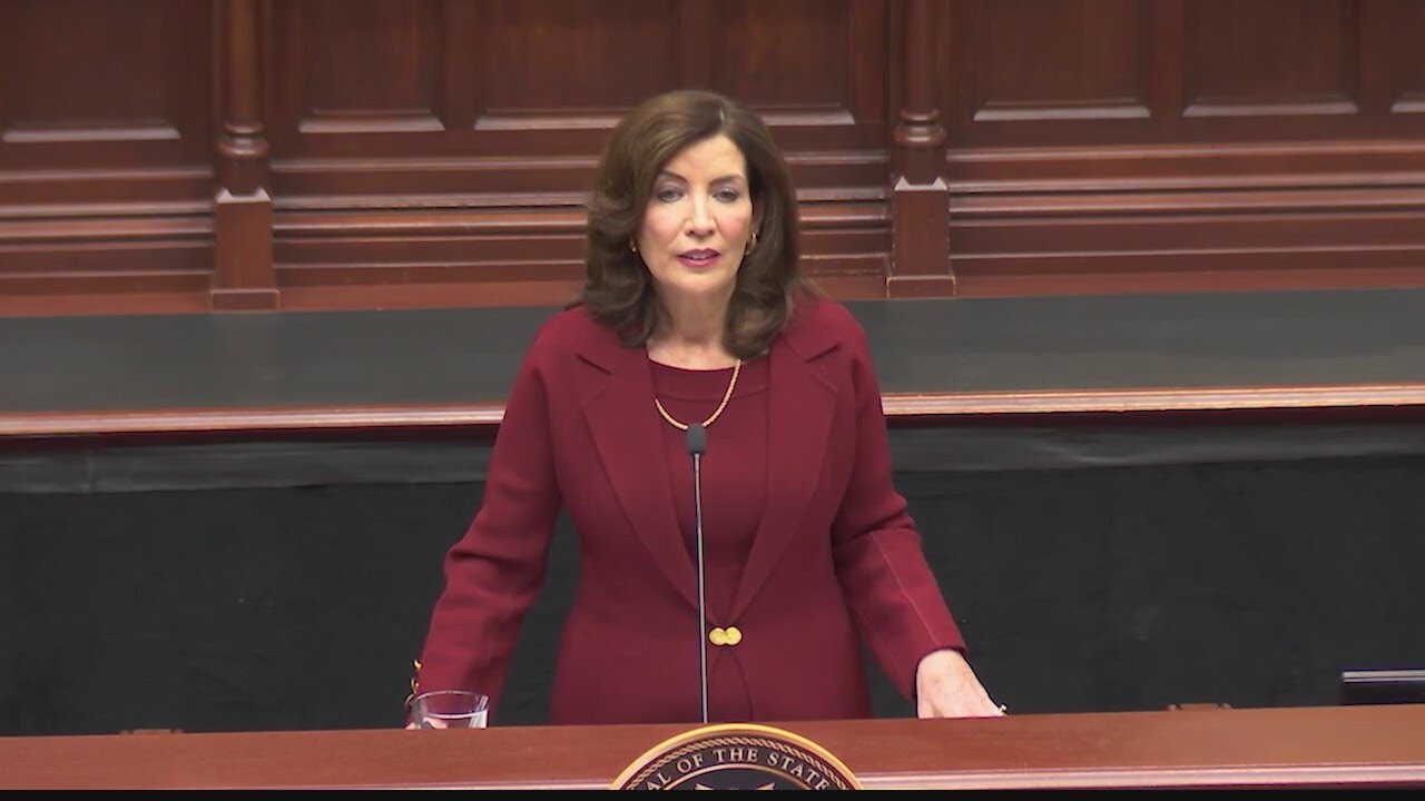 Gov. Kathy Hochul delivers the 2024 State of the State address