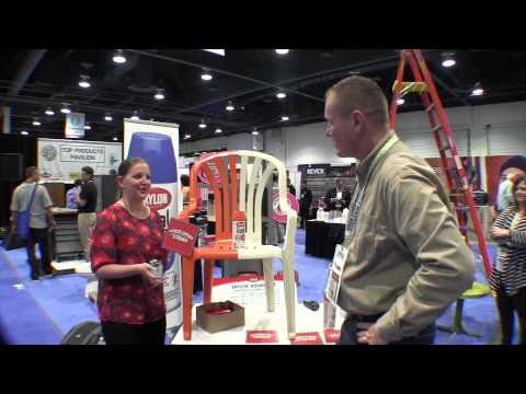 Krylon Dual Paint + Primer Plastic Chair Refinish: With John Young of the Weekend Handyman