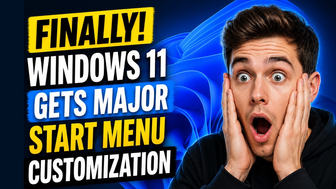 Finally! Windows 11 Gets Major Start Menu Customization