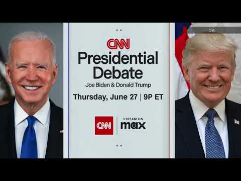 CNN Presidential Debate 2024 promo