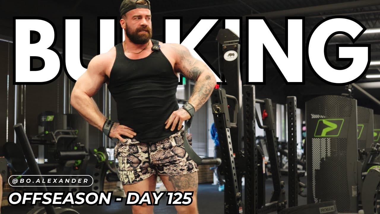 OFF-SEASON - Day 125 - Hamstring Focused Leg Day