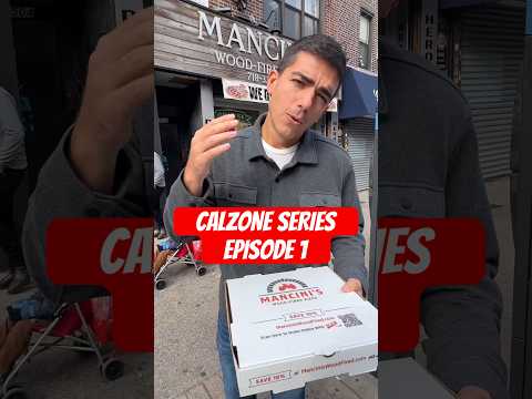 Calzone Series | EPISODE 1 📍 Mancini’s 🍕