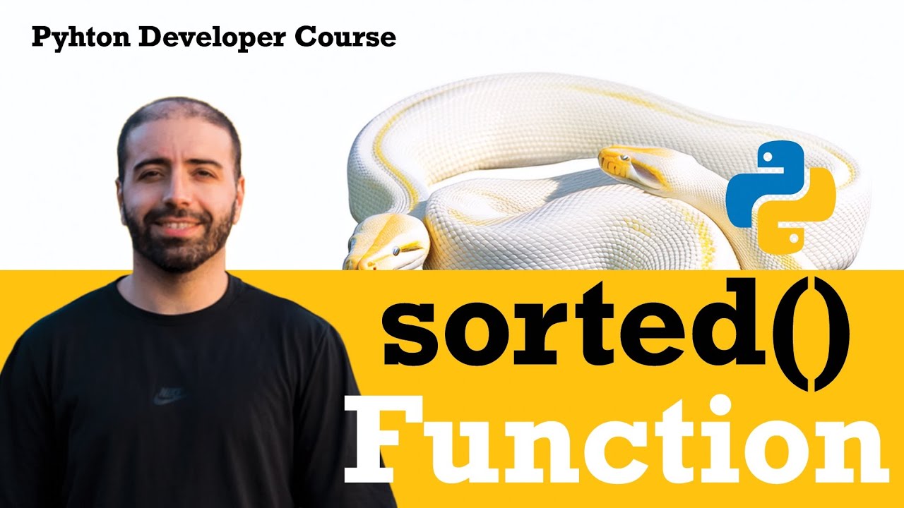 MASTERING Python's SORTED Function is Easier Than You Think!